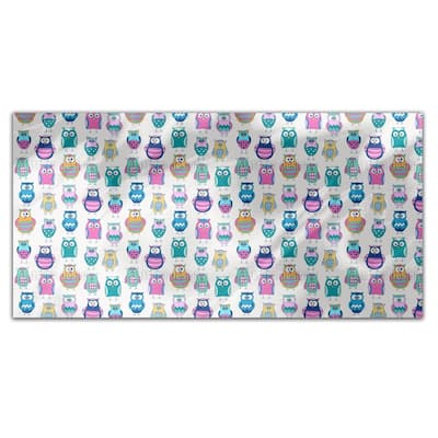 Cartoon Owls Rectangle Tablecloth - Overstock - 11860403