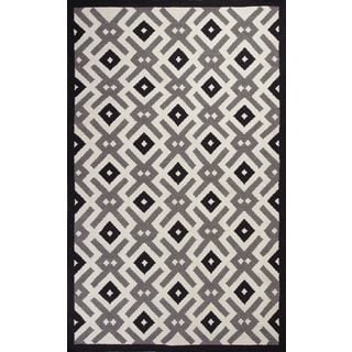 Solstice 4003 Black & White Diamonds (27" x 45") Rug - Bed Bath ...