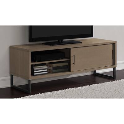 Breckenridge Taupe 54-inch Entertainment Center - Overstock - 11877416