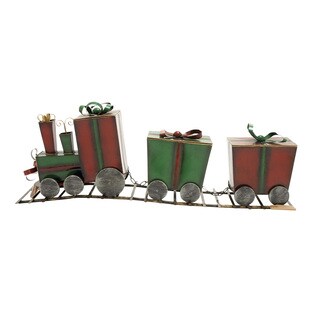 Metal Christmas Train Figurine - Bed Bath & Beyond - 11880427