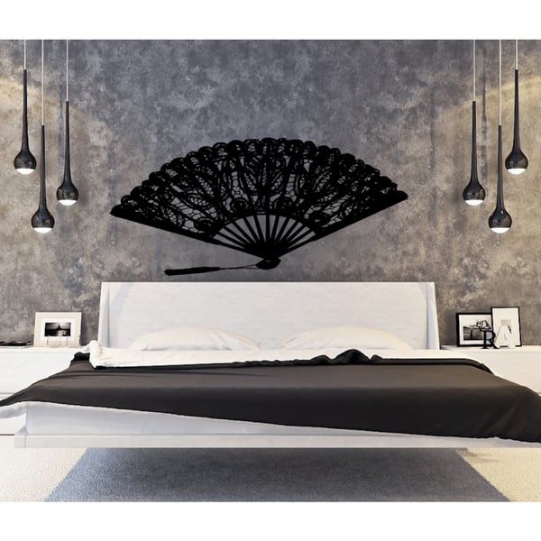 Fan Wall Art Sticker Decal - Bed Bath & Beyond - 11889298