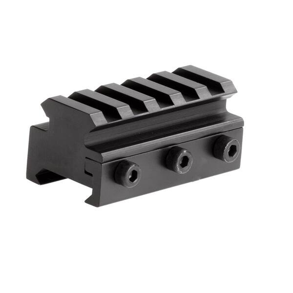 Sun Optics Black Aluminum AR-15 Flat-top Riser 2.5-inch Picatinny Rail ...