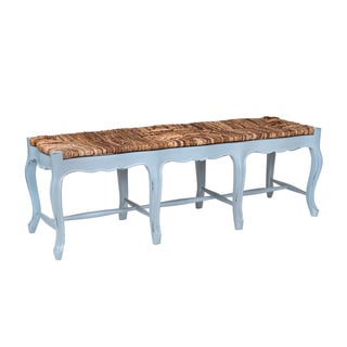 Crafted Home's Kukoc Woven Top Bench - Bed Bath & Beyond - 11891894