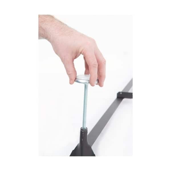 Rize Steel Height-Adjustable Threaded Glides for Bed Frames - Bed Bath ...