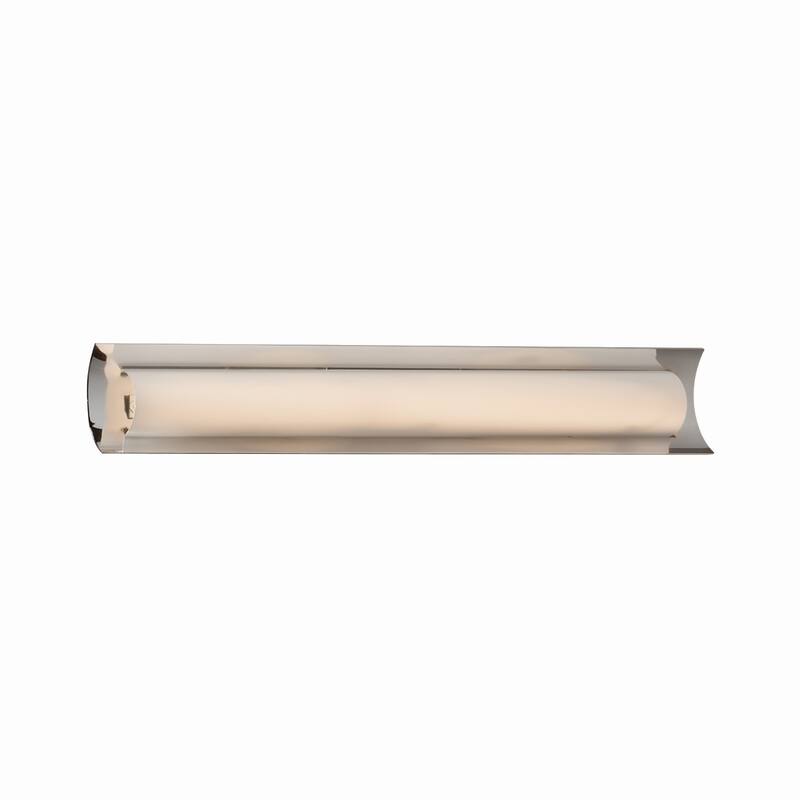 Justice Design Fusion Lineate 30-inch Polished Chrome ADA LED Wall ...