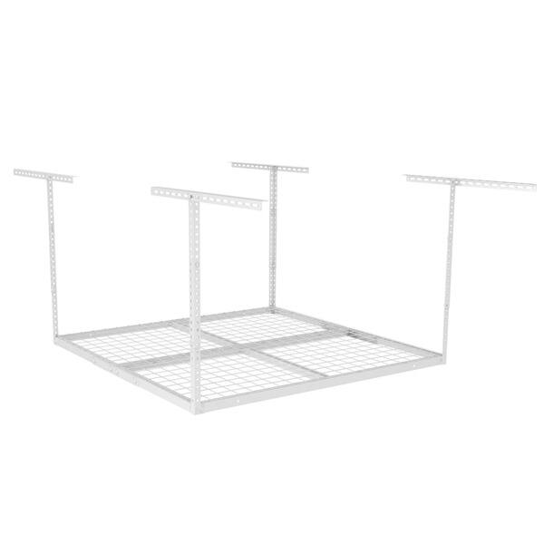 Fleximounts White Steel 48-inch x 48-inch x 40-inch 4x4 (2x8) Heavy ...