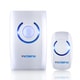 White ABS Wireless Doorbell Motion Sensor/Emergency Light PIR 100-meter ...