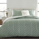 Carson Carrington Bramming Green Cotton Comforter Set - Bed Bath ...