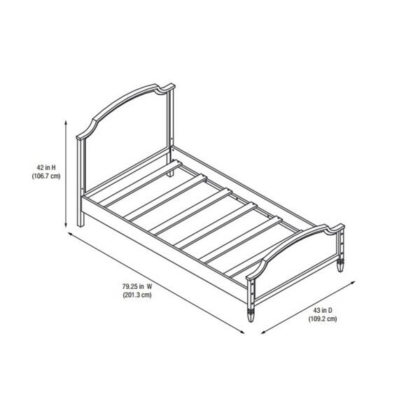Avenue Greene Rosalyn Twin Bed - Bed Bath & Beyond - 20187067
