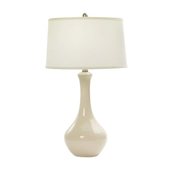 30-inch Chapman Ivory Ceramic Table Lamp - Bed Bath & Beyond - 11953034