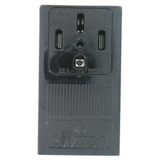 Leviton B01-55050-000 Industrial Grade Straight Blade Surface Mount ...