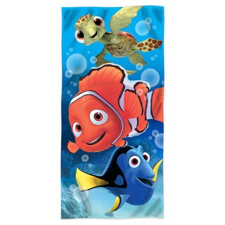 Finding Nemo ""Sea Life"" Beach Towel - Bed Bath & Beyond - 11953971