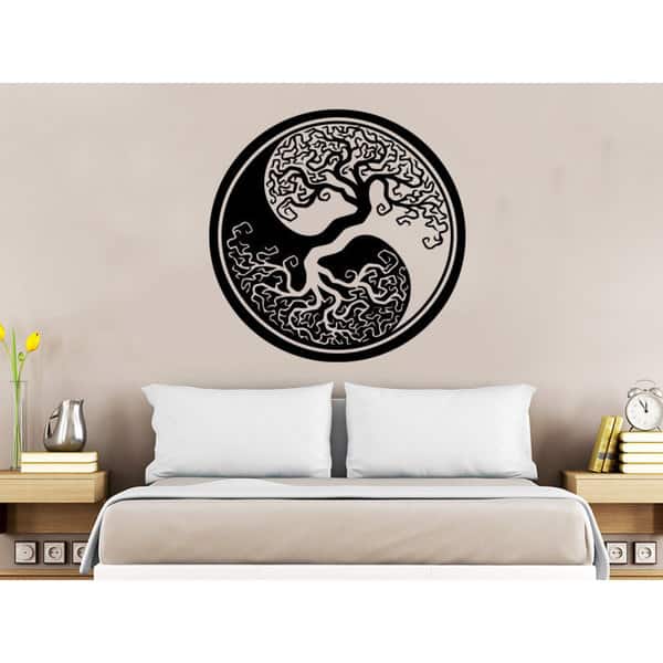Tree Roots Nature Wall Art Sticker Decal - Bed Bath & Beyond - 11965147