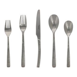 Le Brun Stainless Steel Zebra Design 20-piece Cutlery Set (Service for ...