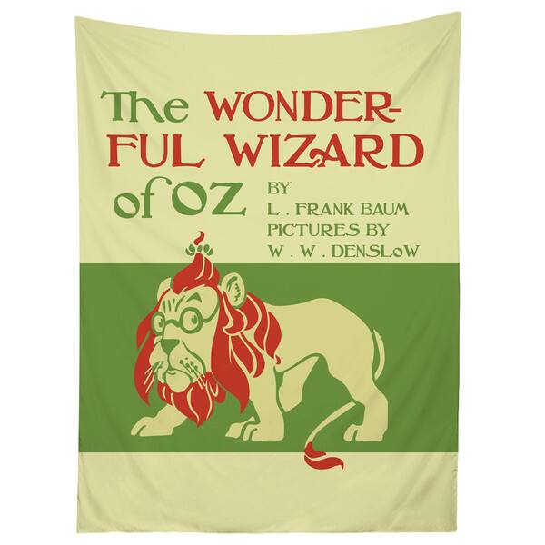 Sharp Shirter Wizard of Oz Classic Art Cover Illustration Tapestry ...