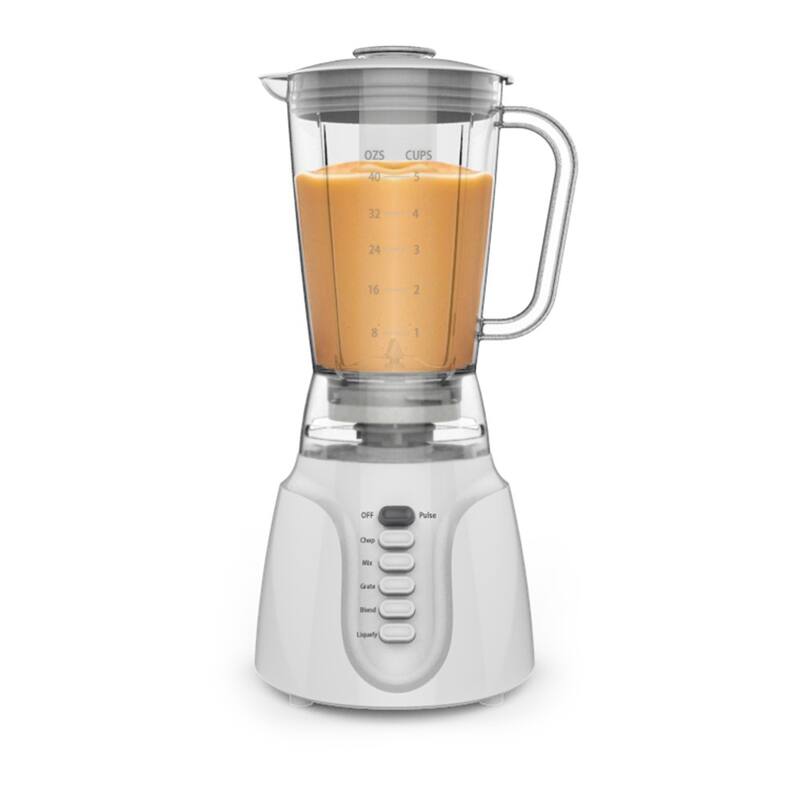 Kitchen Selectives White 350-watt Blender - Overstock - 11990067