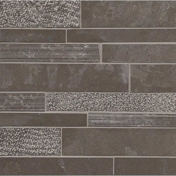 Vog Limestone Random Linear Mosaic Tile (Pack of 10 Sheets) - Bed Bath ...