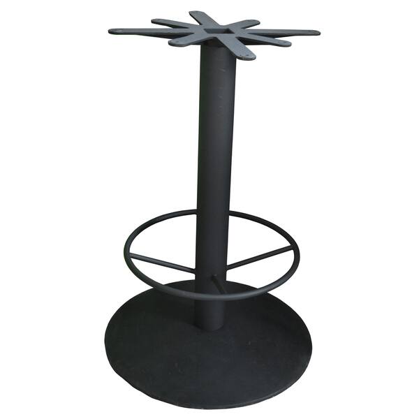 JI Bases Cast Iron 28-inch Domed Round Bar-height Table Base; 4-inch ...