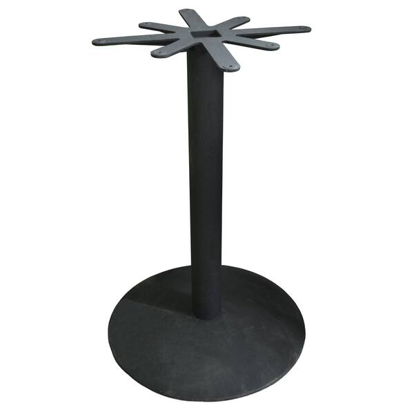 JI Bases Cast Iron 28-inch Domed Round Bar-height Table Base; 4-inch ...