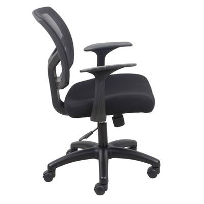 Essentials by OFM Swivel Black Mesh Task Chair with Arms - Overstock ...