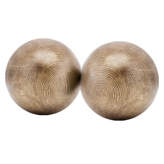 Hilos MD Brown 4-inch Sphere (Set of 2) - Bed Bath & Beyond - 12021173