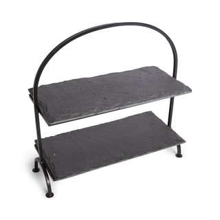 Natural Rectangular Tiered Stand - Bed Bath & Beyond - 12022019