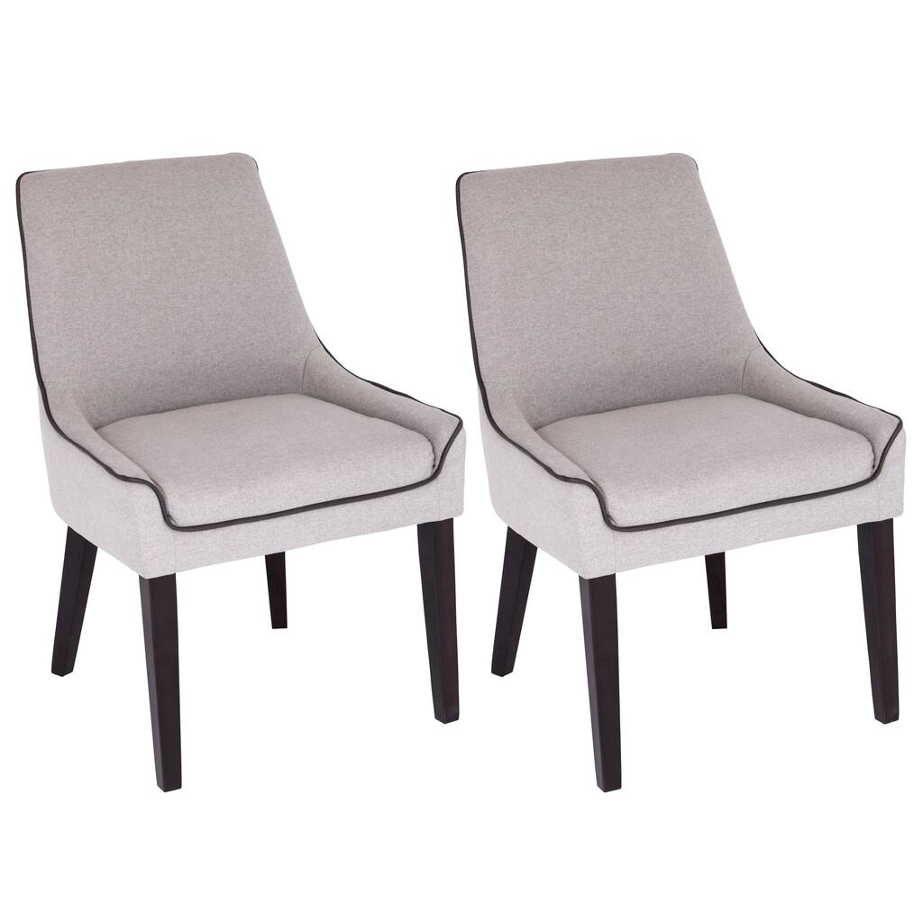Dillon Contemporary Dining Chairs (Set of 2) - Overstock - 12028078