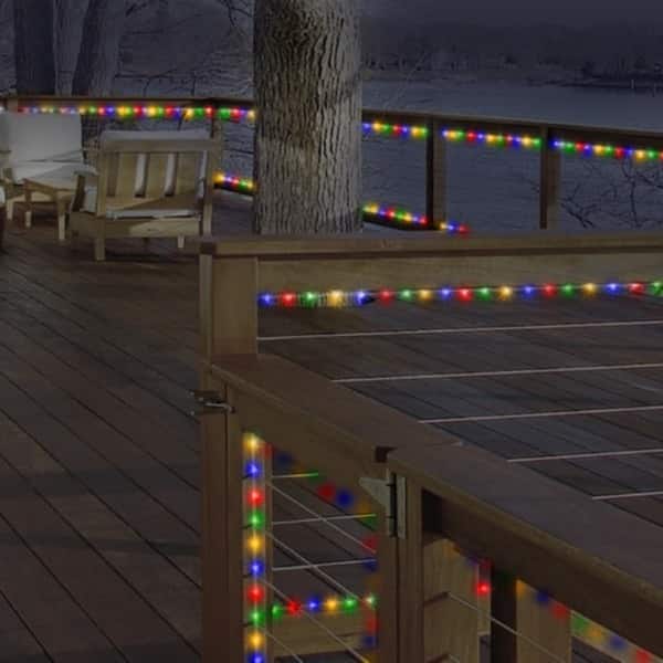 Meilo 16 ft. True-Tech LED Mini Rope Light with 360-degree Directional ...