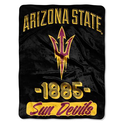 COL 05902 Arizona State Varsity Micro Raschel Throw - Overstock - 12038942