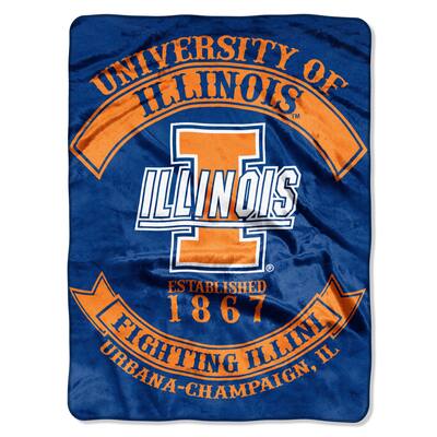 Official Collegiate 'Rebel' 60 x 80-inch Raschel Throw by The Northwest ...