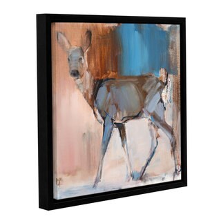 Mark Adlington's 'Doe a Deer' Gallery Wrapped Floater-framed Canvas - Multi - Bed Bath & Beyond ...