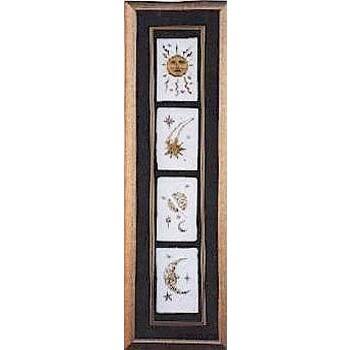 Cast Paper 'Celestial Collection' 10x32 Indoor or Outdoor Option ...