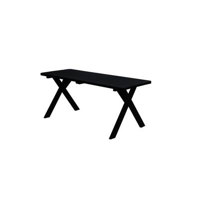 55-inch Crossleg Table - Overstock - 12091257