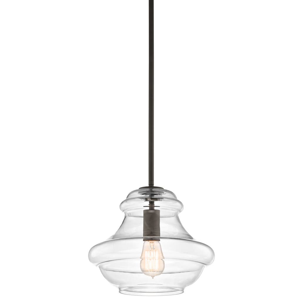 Kichler Lighting Danika Collection 1-light White Mini Pendant - Bed ...