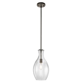 Kichler Lighting Everly Collection 1-light Olde Bronze Pendant 8.75 ...