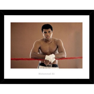 Muhammad Ali Ropes Print With Black Wood Frame - Bed Bath & Beyond ...