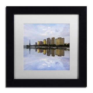 Mathieu Rivrin 'Symmetry of Paris' Matted Framed Art - Bed Bath ...