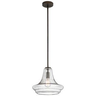 Kichler Lighting Everly Collection 1-light Olde Bronze Pendant 12.5 ...