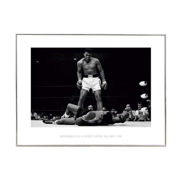 Muhammad Ali Poster Print with Silver Metal Frame - Bed Bath & Beyond ...