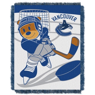 NHL 044 Canucks Baby Throw - Bed Bath & Beyond - 12112813