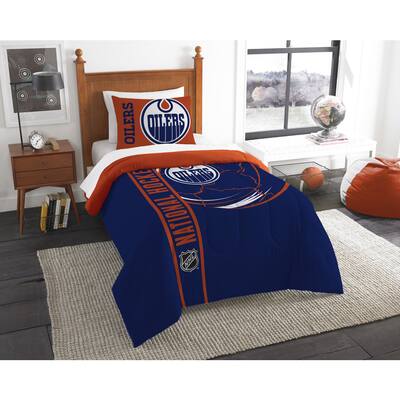 The Northwest Company Official NHL Edmonton Oilers Printed Twin 2-piece ...