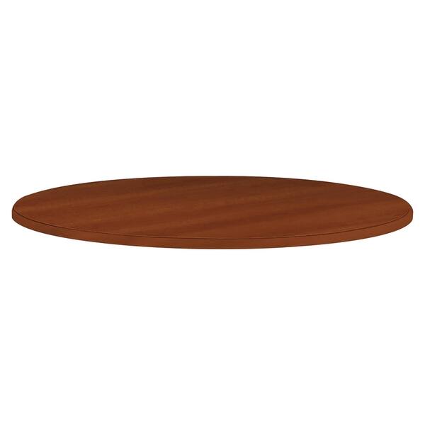 HON Cylinder Base Round Tabletop Table - Cognac - Bed Bath & Beyond ...