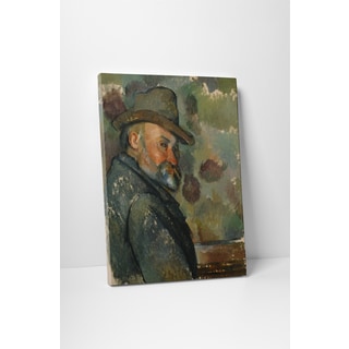 Classic Masters Paul Cezanne 'Self-Portrait With A Hat' Gallery Wrapped ...