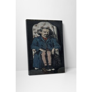 Classic Masters Paul Cezanne 'Achille Emperaire' Gallery Wrapped Canvas ...
