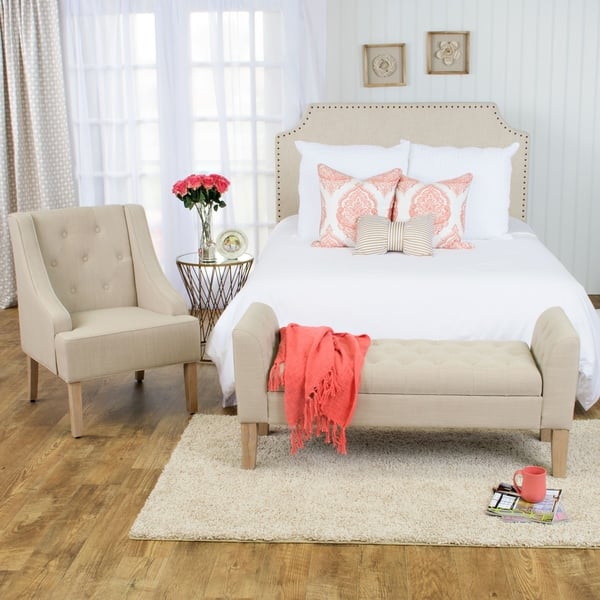 Copper Grove Chugach Tufted Storage Bench Settee Sand Dune - On Sale ...