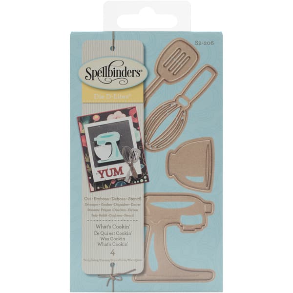 Spellbinders Shapeabilities Die D-Lites What's Cooking - Bed Bath ...