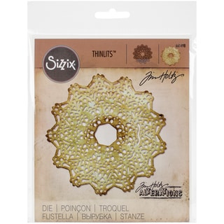Sizzix Thinlits Dies By Tim Holtz Doily 2 - Bed Bath & Beyond - 12144165
