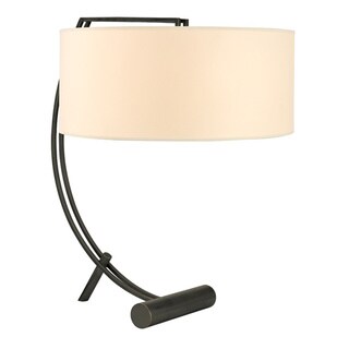 Hudson Valley Deyo 2-light Old Bronze Table Lamp, Cream - Bed Bath ...