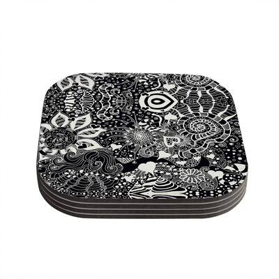 Monika Strigel 'Neptunes Garden' Coasters (Set of 4) - Overstock - 12176976