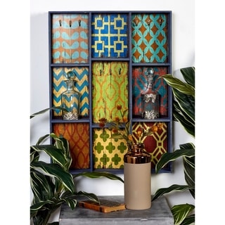 New Traditional Rustic Wood Cubbyhole Wall Shelf - Bed Bath & Beyond ...